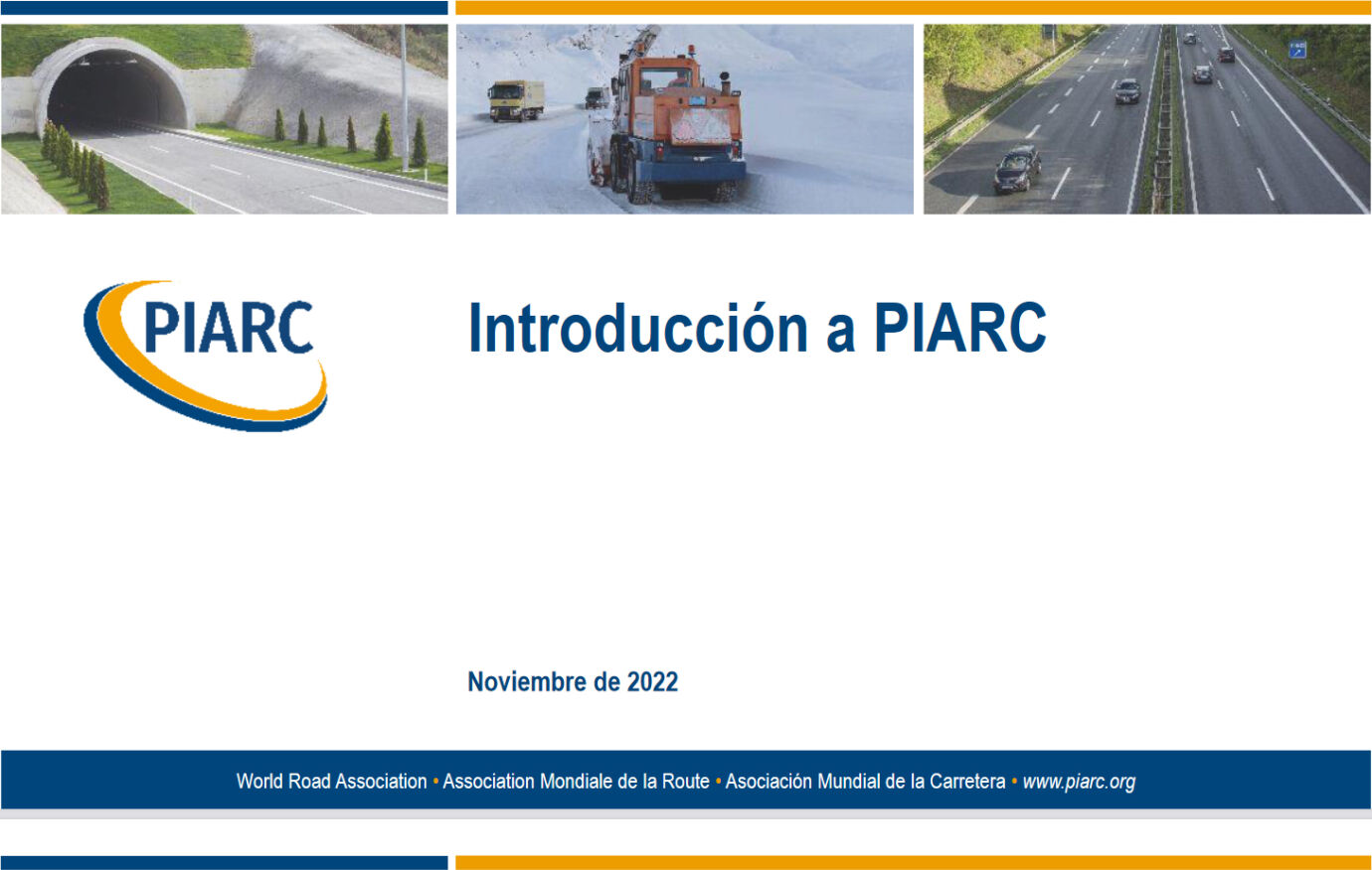 Presentación de PIARC